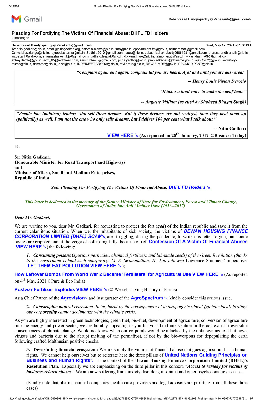 Pleading For Fortifying The Victims Of Financial Abuse: DHFL FD Holders ...