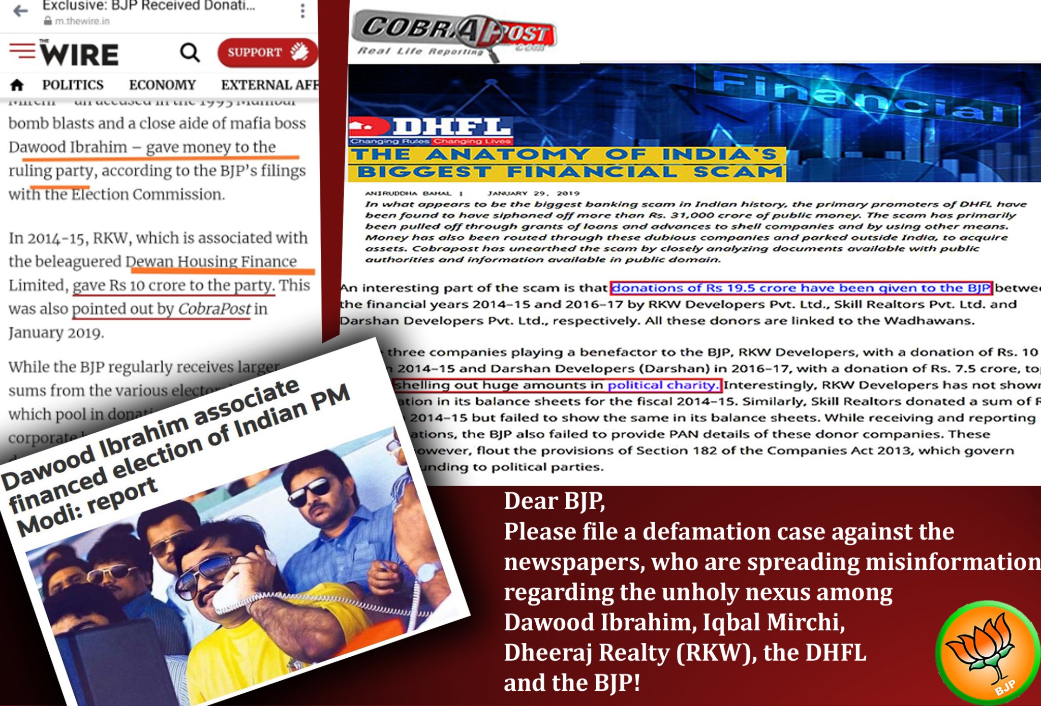 An Appeal to I.N.D.I.A. from the DHFL Victims – Once in a Blue Moon ...