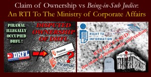 Claim of Ownership vs Being-in-Sub Judice: An RTI To The Ministry of Corporate Affairs – Once in ...
