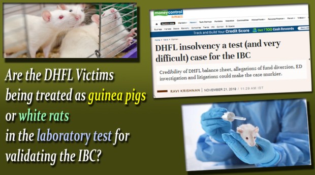 DHFL Victims in the Laboratory State of IBC: “Litmus Test”? – Once in a ...