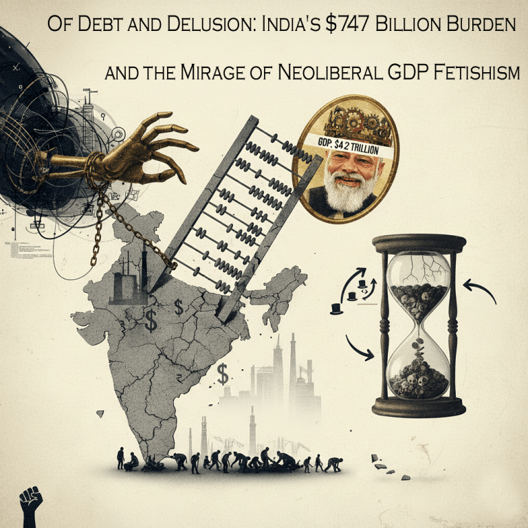 Of Debt and Delusion: India’s $747 Billion Burden and the Mirage of ...